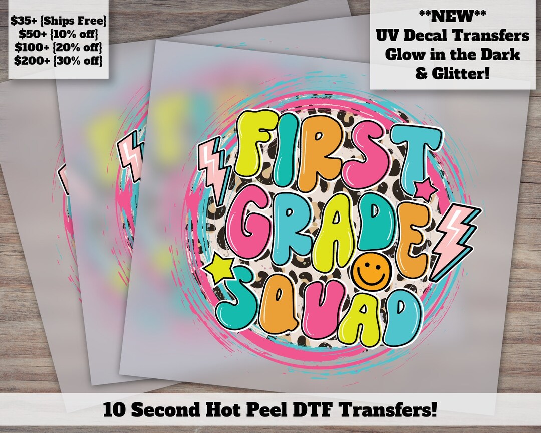 Back to School First Grade Design 1st Day of School - Etsy