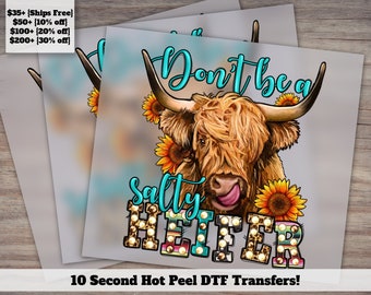 Love Highland Cow Leopard Cow Print Transfer Ready to Press - Etsy