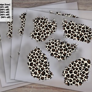 Leopard Print Patches Dtf, Leopard Patches, Boho Mama Mini Matching ...