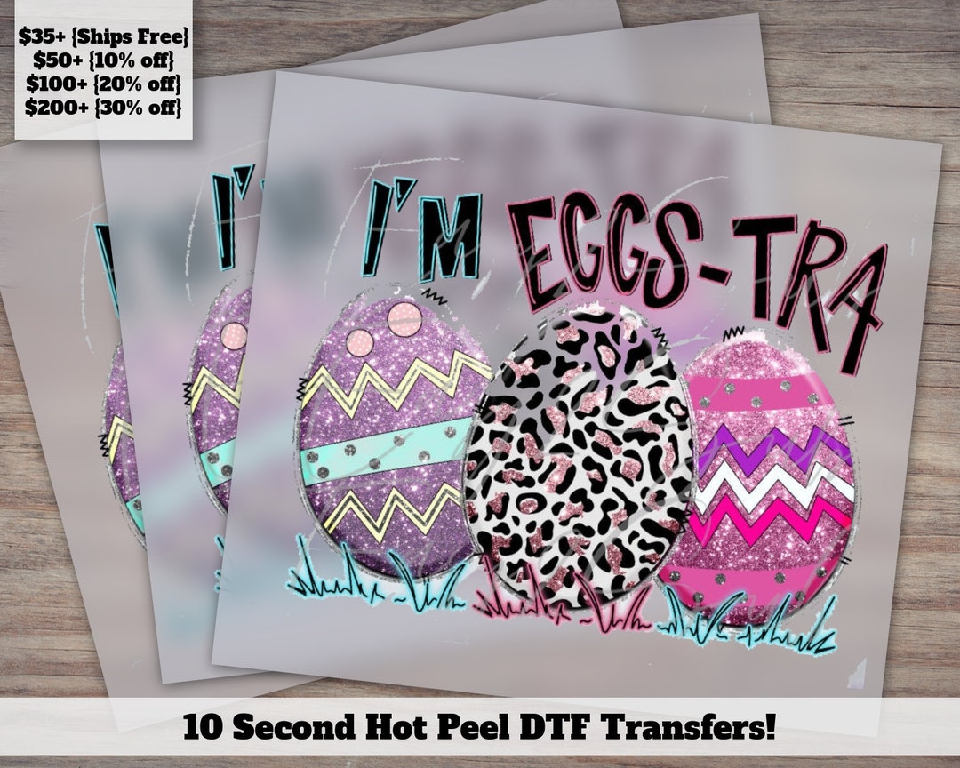 Easter Sublimation Transfers: Dtf Heat Image and T-shirt - Etsy