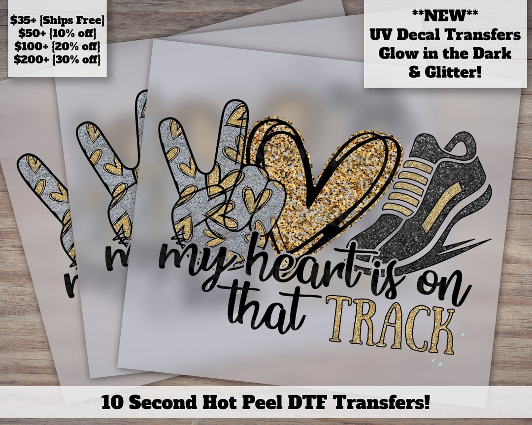 Track and Field Love Design Black and Gold Running Graphics - Etsy