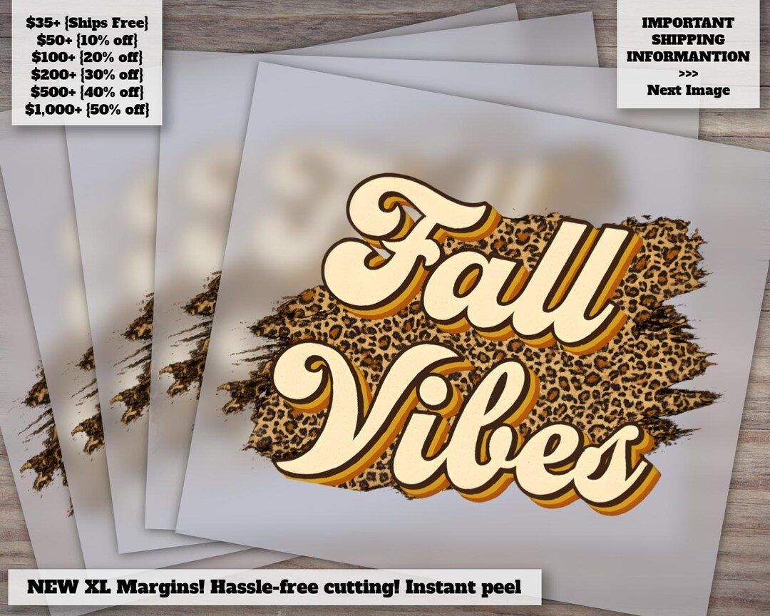 Autumn Inspired Designs, Retro Fall Vibe Graphics, Ready-to-press Heat ...