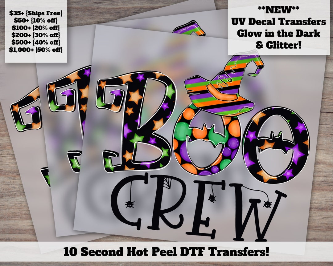 Boo Crew Halloween Design Spooky Mom Life Theme Ready to - Etsy