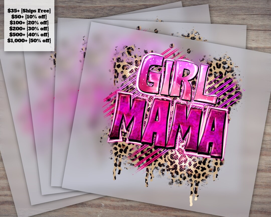 Western Girl Mama Design for Heat Transfer, DTF and Mother's Day Ready ...