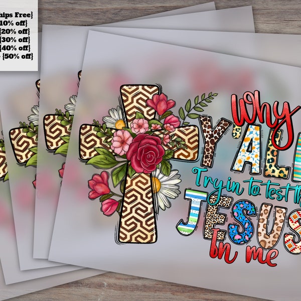 Christian Heat Transfers - Etsy