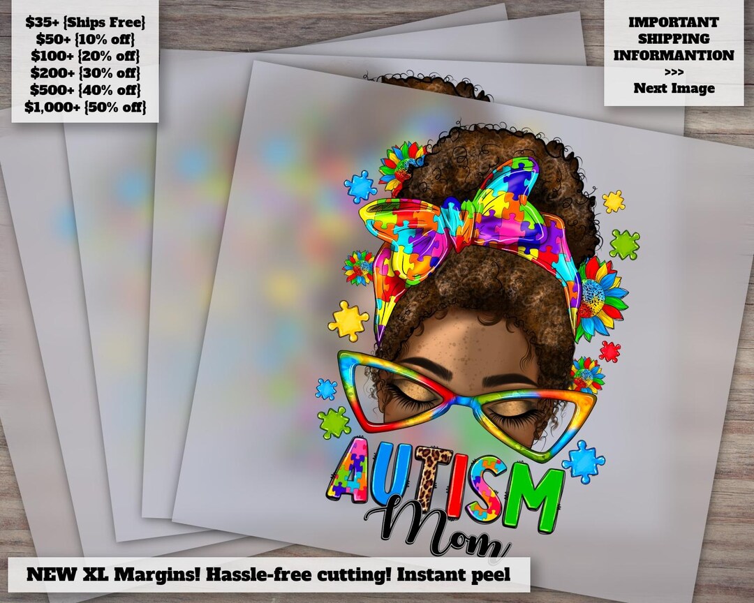 Afro Autism Mom Design, Afro Girl With Curly Hair, Afro Mom Heat ...