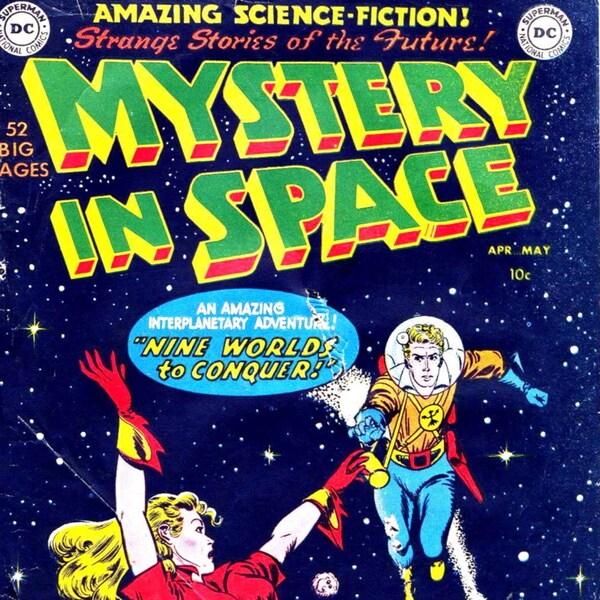Space Comic Book - Etsy