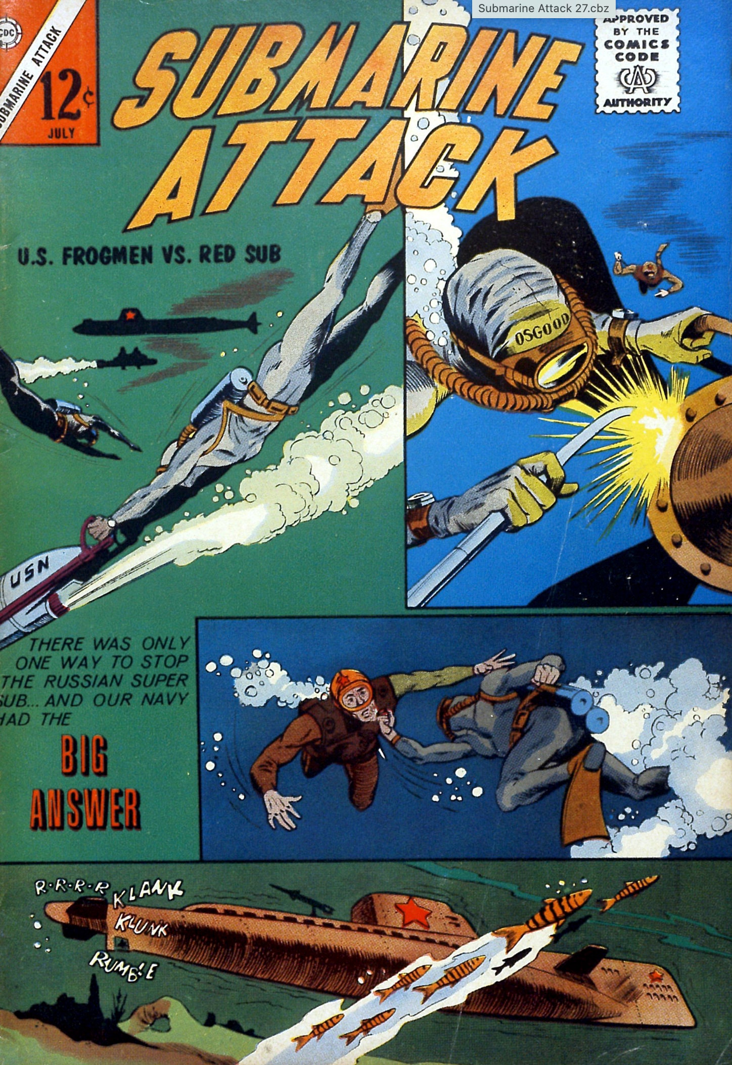 44 Action-packed attack Submarine Comics Collection Includes Comic Book ...