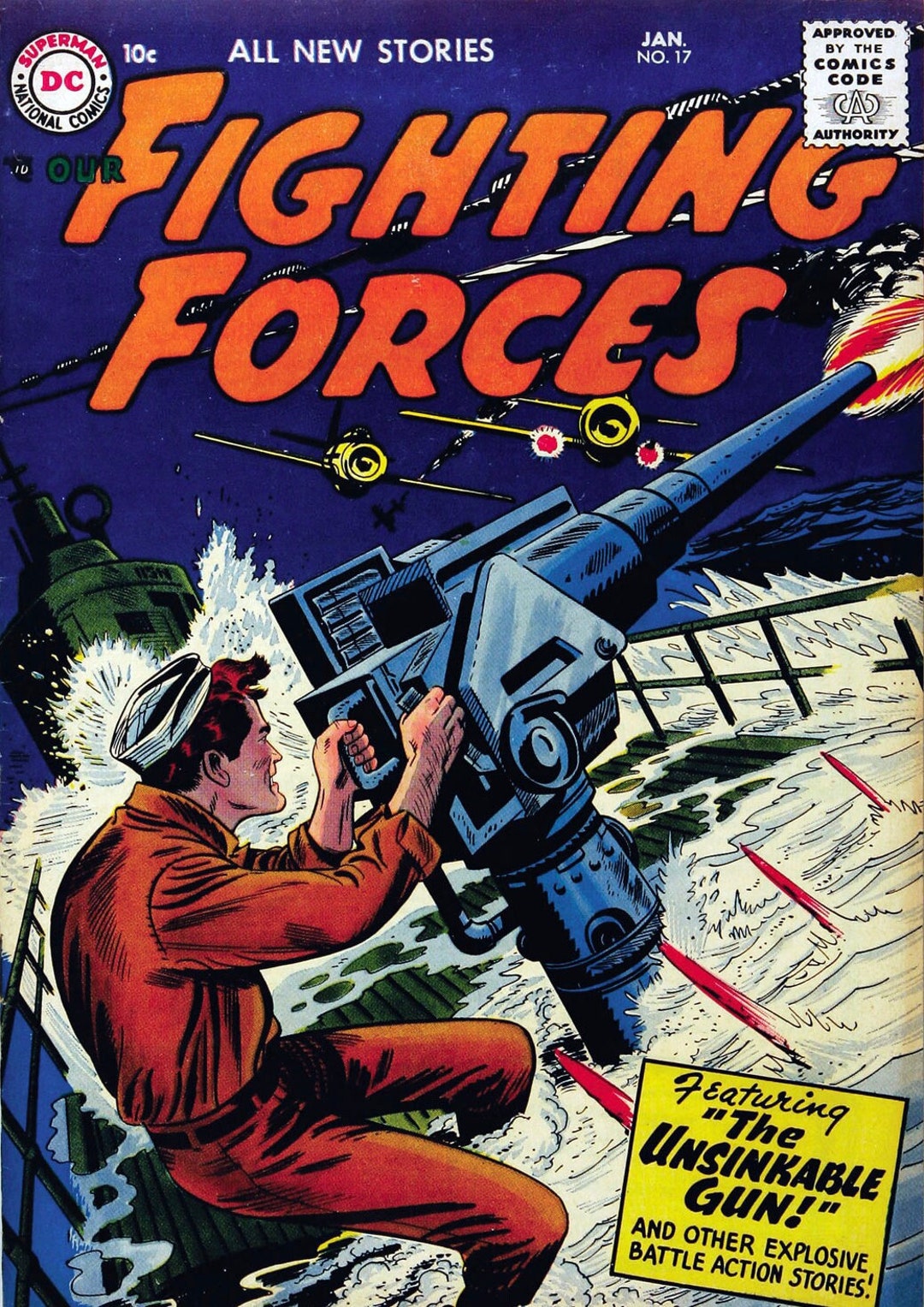Our Fighting Forces 1-181 Complete Run Classic Comic Books, Vintage ...