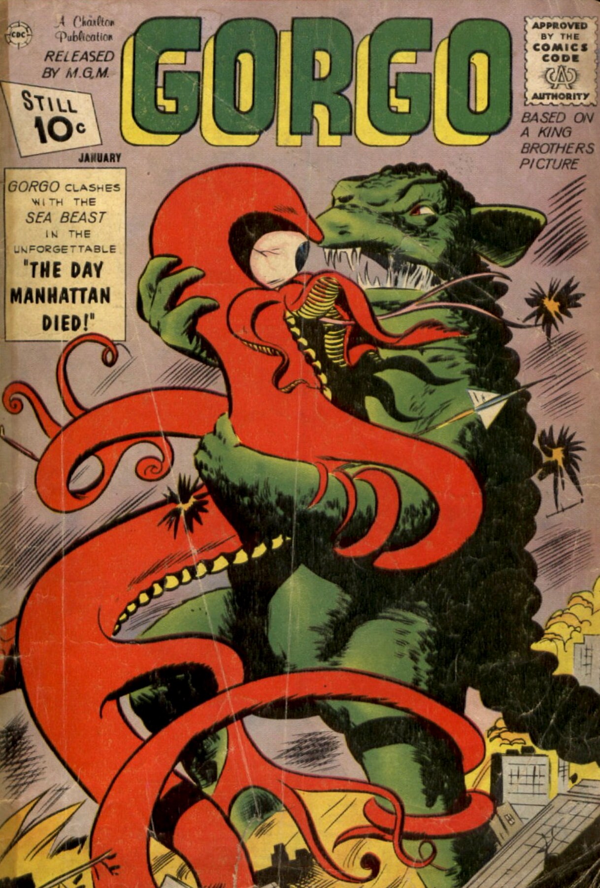 24 Issues Gorgo's Rampage: A Classic Giant Monster Comic Instant ...