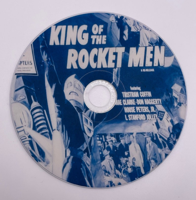 13 Episodes King of the Rocket Men Movie Serial Chapter - Etsy