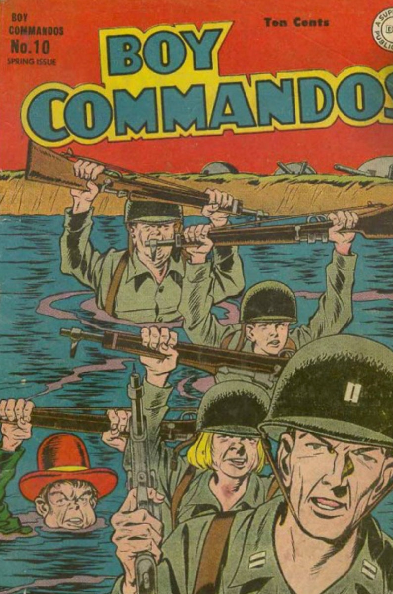 Boy Commandos, Rare Comics, Classic Comics, Classic Book Kids,digital ...