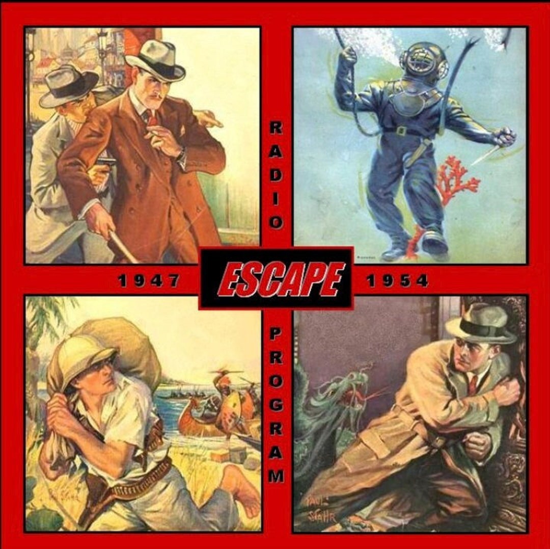 Escape Old Time Radio 248 Episodes 2 Auditions Classic Adventure Shows ...