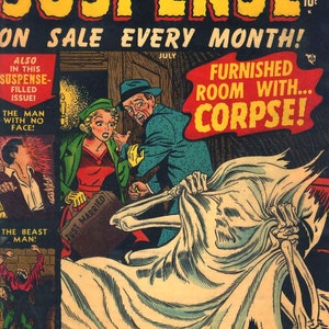 23 Issues Suspense Comic, Vintage Comic, Rare Comic, Great Collection ...