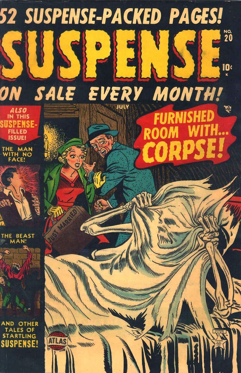 23 Issues Suspense Comic, Vintage Comic, Rare Comic, Great Collection ...