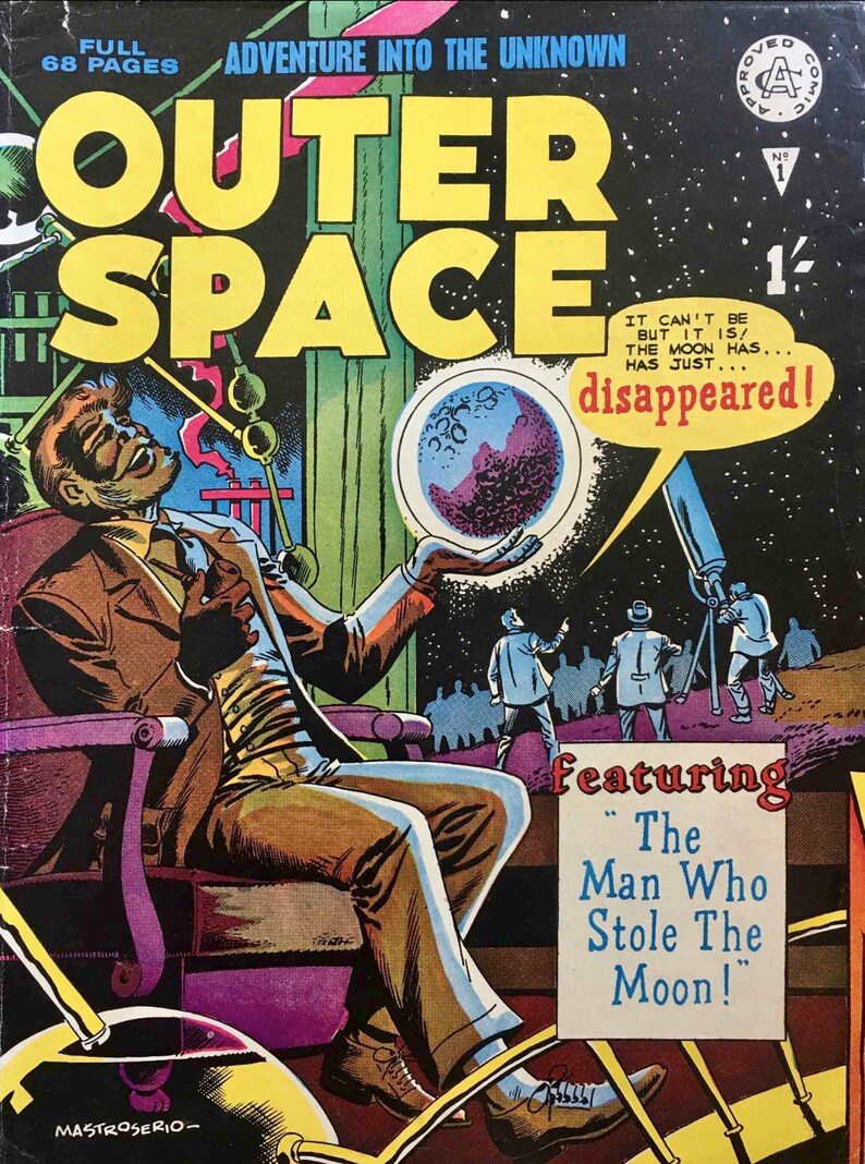 Ultimate Sci-fi Bundle: 20 Outer Space Comics - Rare Comics, Vintage ...