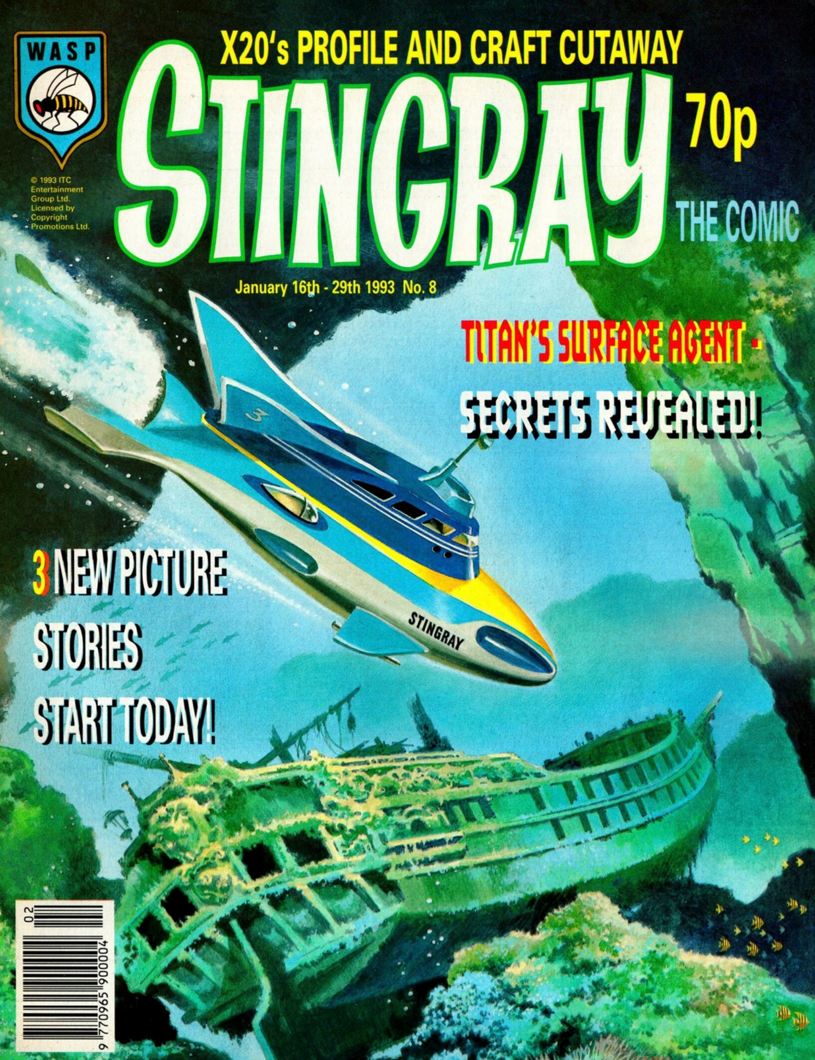 Singray Comic 41 Comics Books, Vintage, Classic Kids Comic, Magazine ...
