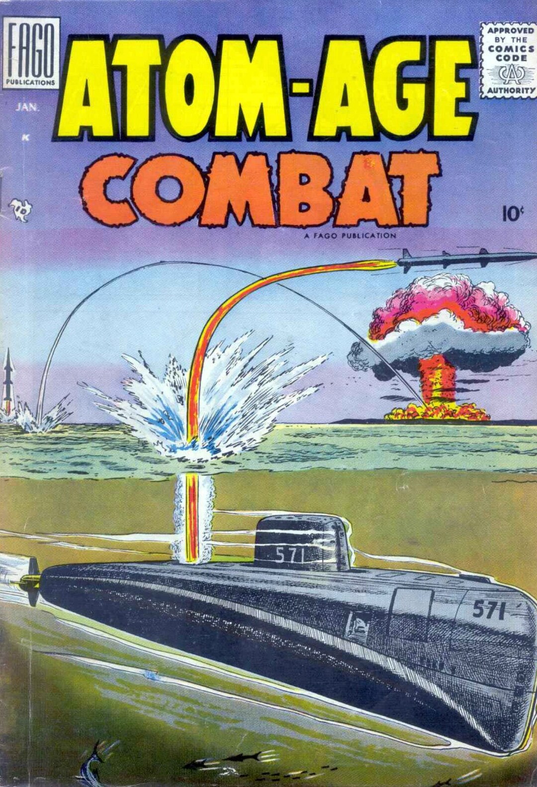 33 Comics, Army Attack, Atomic Age Combat, Atomic Attack, Atomic War ...