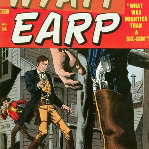 107 Wyatt Earp Comics Collection Classic Comic Books, Wild West Sheriff ...