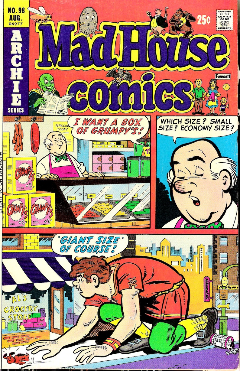 140 Massive Archie's Mad House & Spinoffs Digital Collection of Comic ...