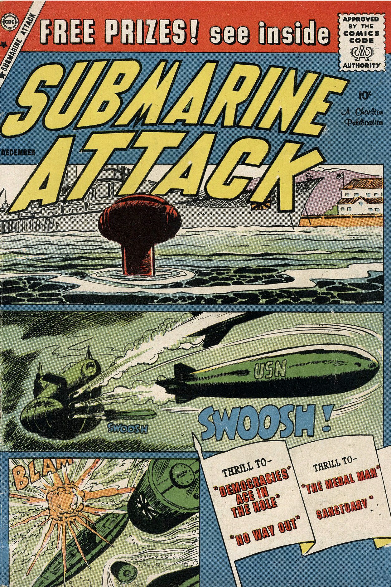 44 Action-packed attack Submarine Comics Collection Includes Comic Book ...