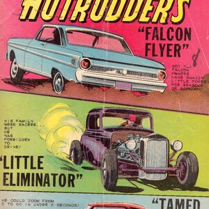 16 Drag-strip Hotrodders Digital Comics Bundle Classic Racing Comics ...