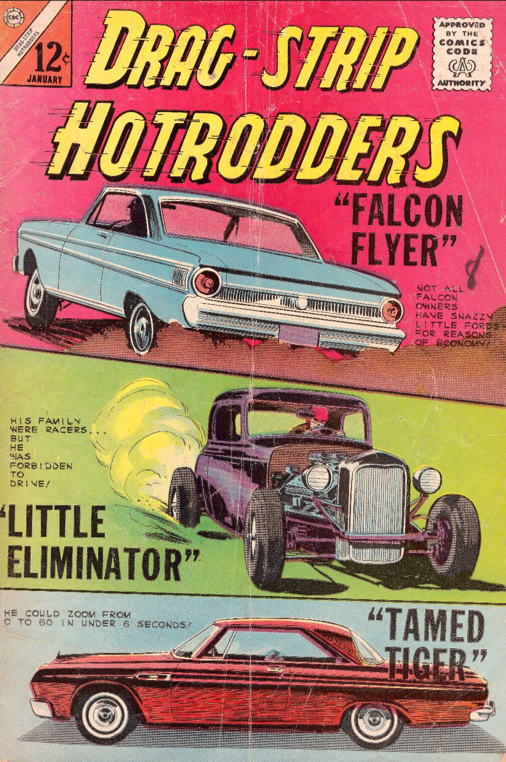 16 Drag-strip Hotrodders Digital Comics Bundle Classic Racing Comics ...