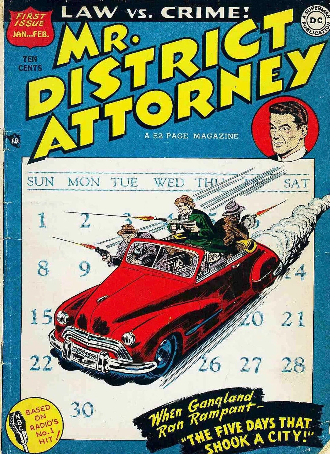 67 Issues Mr. District Attorney Digital Comic Collection - Complete 67, Vintage Comics, Rare ...