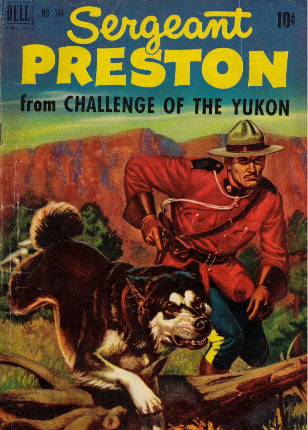 33 Issues of Sergeant Preston of the Yukon Plus Small Booklet - Vintage ...