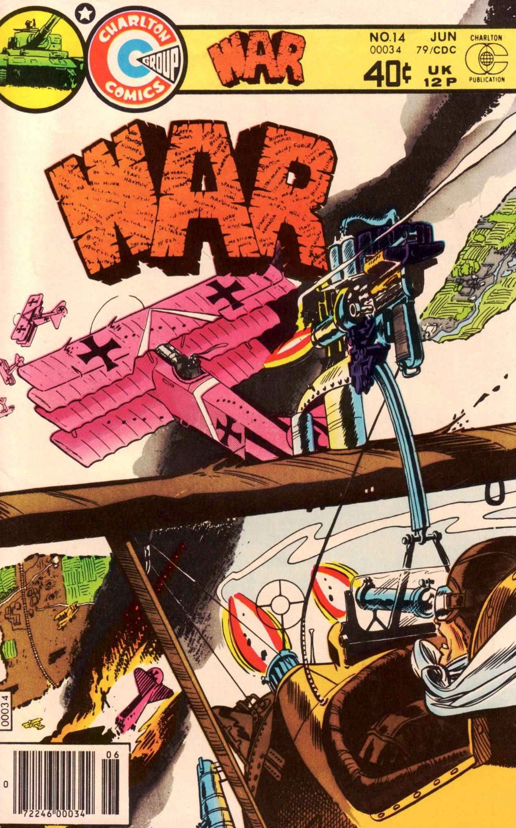Vintage War Comic Books 1-47 Classic 1970s Charlton Comics Collectible ...