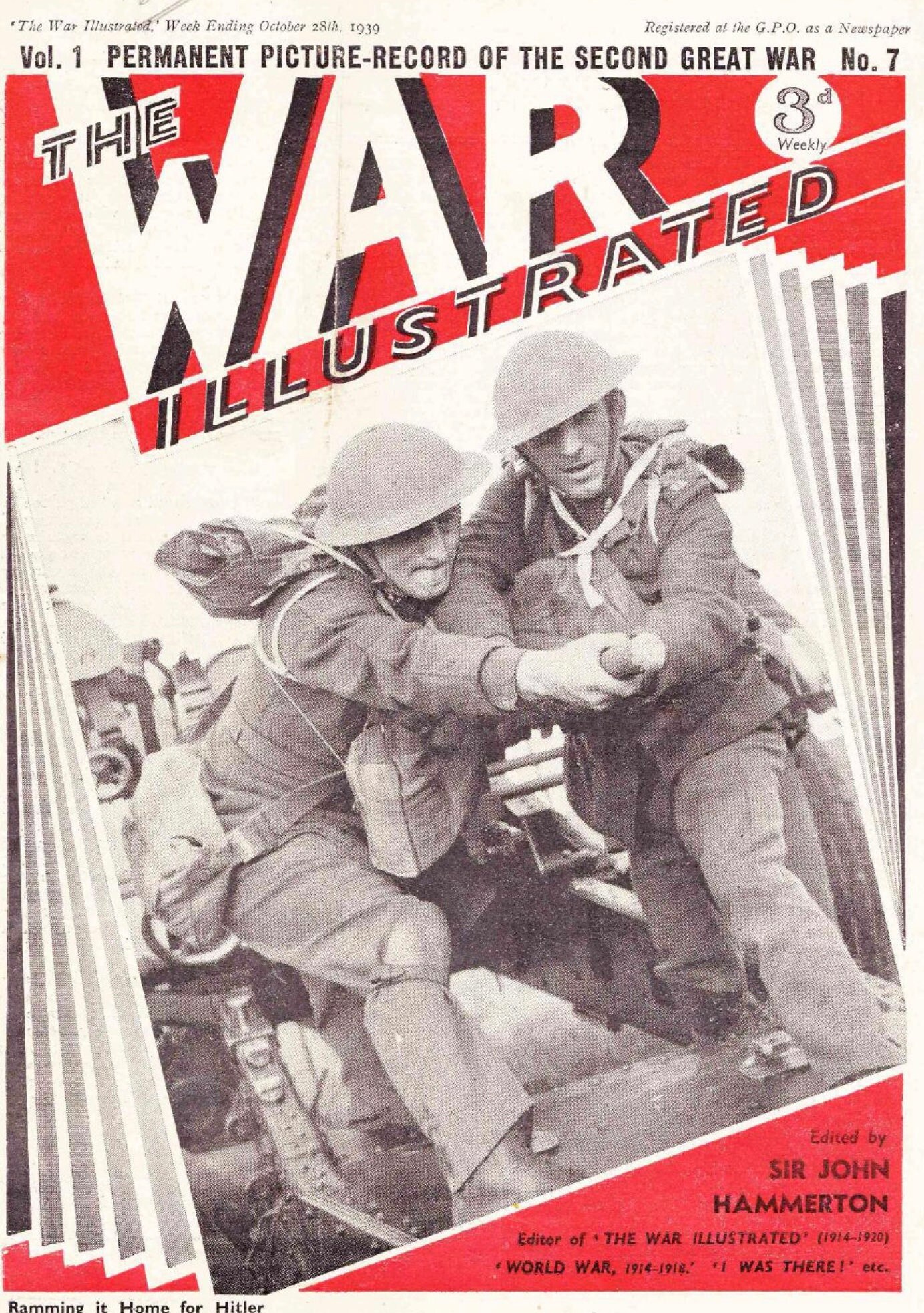 The War Illustrated Magazine Vintage Magazines Classic - Etsy
