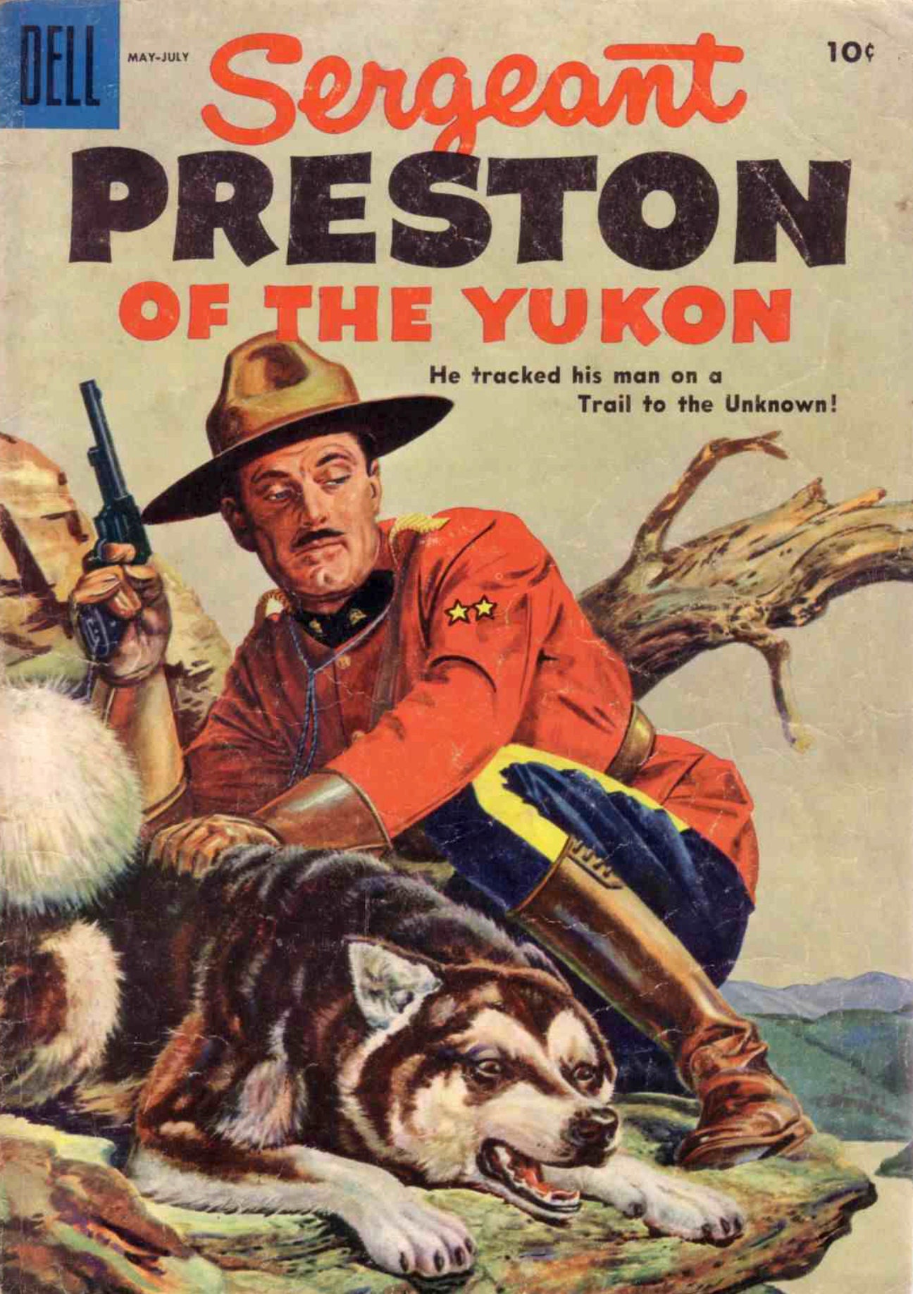 33 Issues of Sergeant Preston of the Yukon Plus Small Booklet Vintage ...