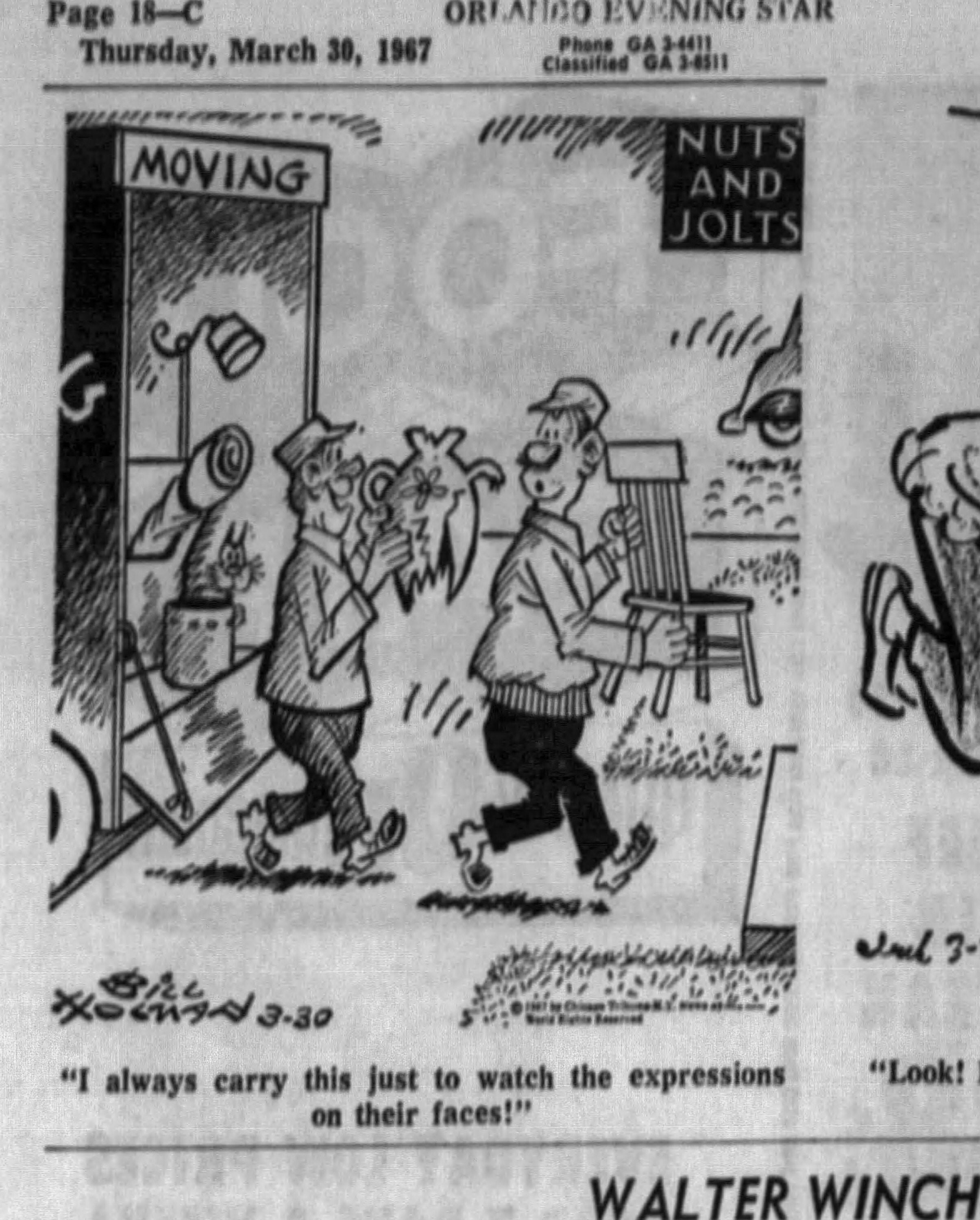 Over 7500 Nuts and Jolts Comic Strips, Nuts and Jolts, Newspaper Comic ...