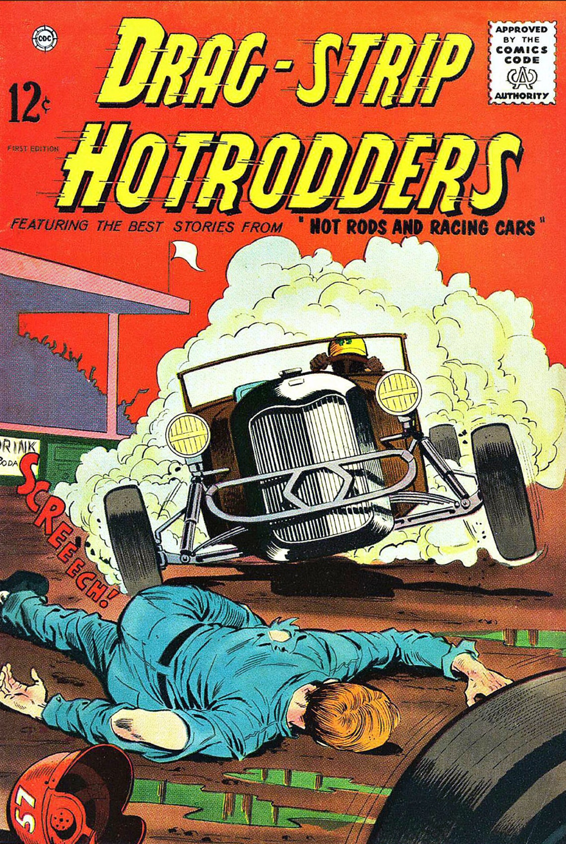 16 Drag-strip Hotrodders Digital Comics Bundle Classic Racing Comics ...