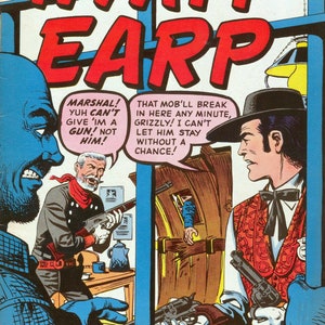 107 Wyatt Earp Comics Collection Classic Comic Books, Wild West Sheriff ...