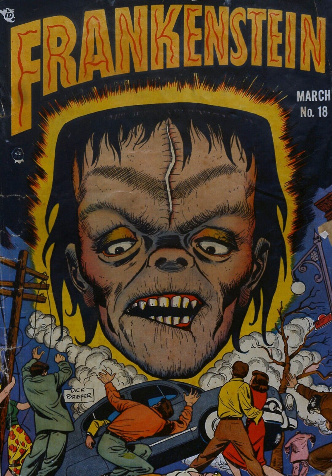 33 Issues Frankenstein Comic Complete, Rare Comic, Classic Comic Comic ...