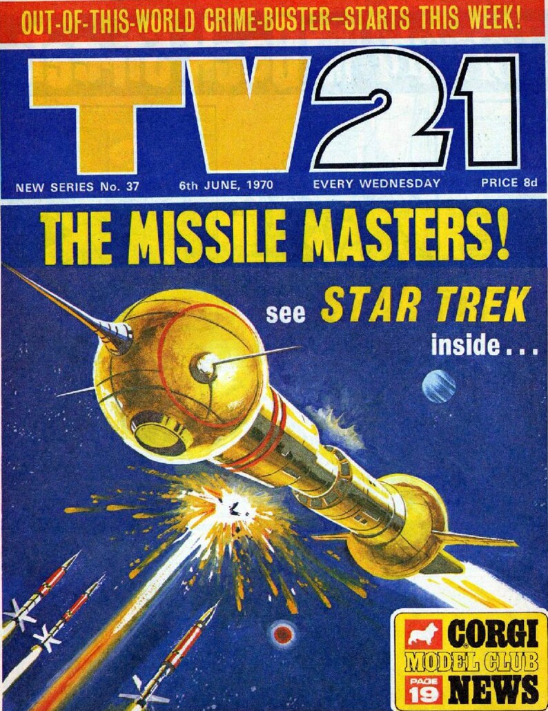 364 Comics, TV21 Century Comic, Joe 90, Fireball XL5, Thunderbirds ...