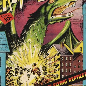Reptilicus Reptisaurus Comic Collection - 8 Issues & Special Edition ...
