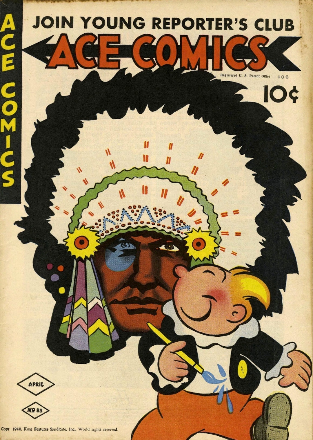 76 Vintage Ace Comics Strip Collection - Over 3GB! First Appearance of ...