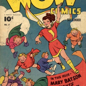 68 WOW Comics Bundle – Instant Download, Vintage, Digital Comics ...