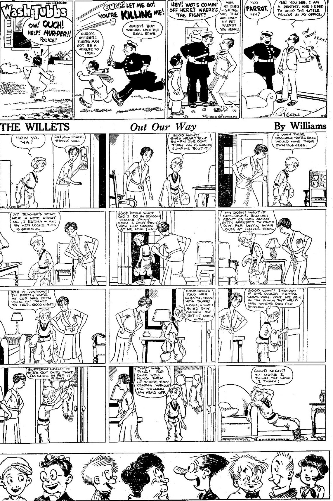 Vintage Out Our Way Comic Strips Comic Book Readers Included Newspaper Comic Strips, Old Comic ...