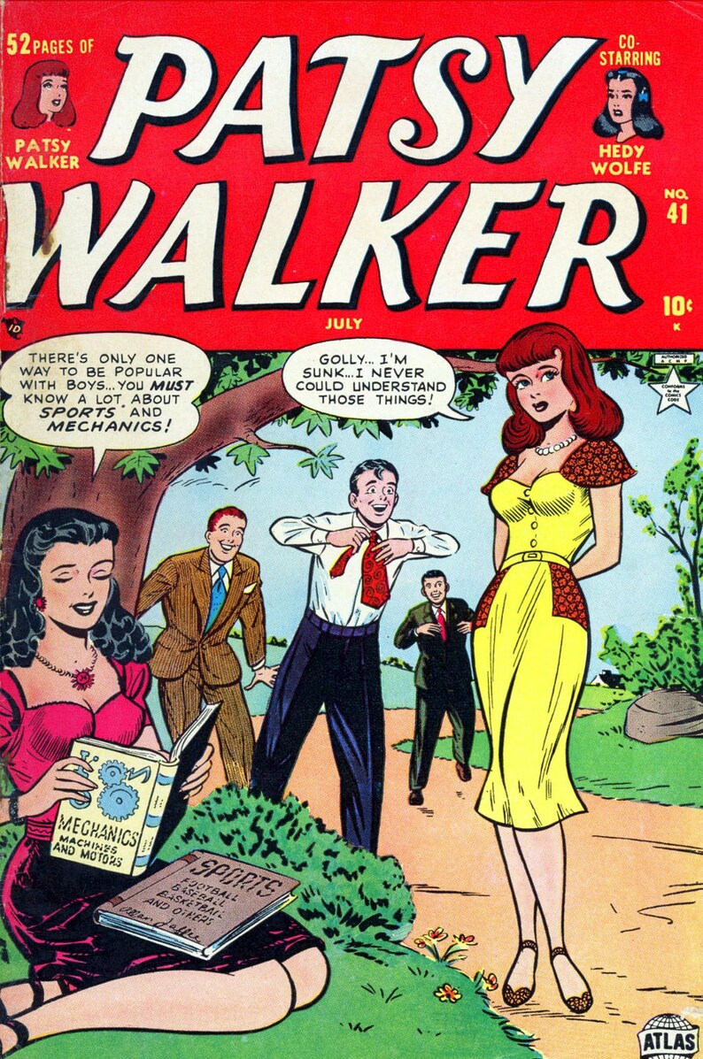 124 Issues Patsy Walker Classic Comic Books, Rare Comic, Vintage Comic ...