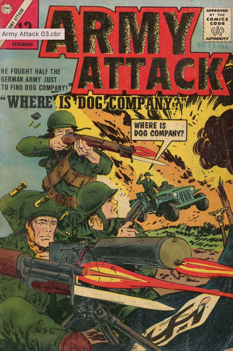 33 Comics, Army Attack, Atomic Age Combat, Atomic Attack, Atomic War ...