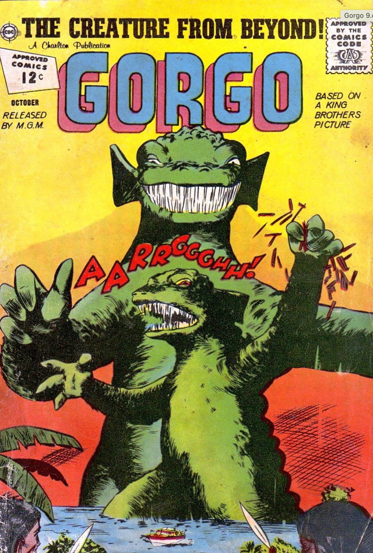 24 Issues Gorgo's Rampage: A Classic Giant Monster Comic Instant ...