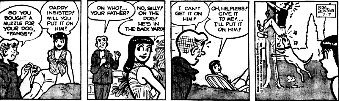 Vintage Archie Comic Strip Collectibles Classic Archie Andrews ...