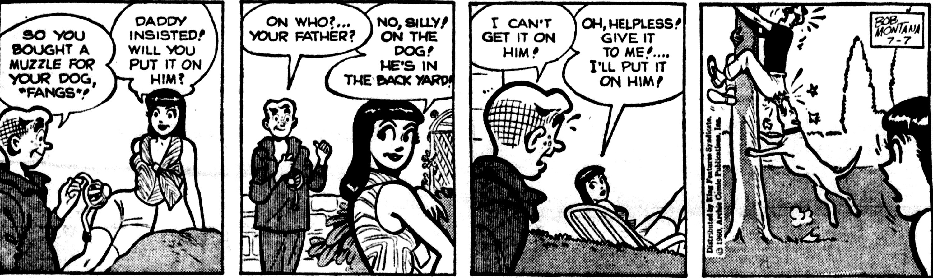 Vintage Archie Comic Strip Collectibles Classic Archie Andrews ...