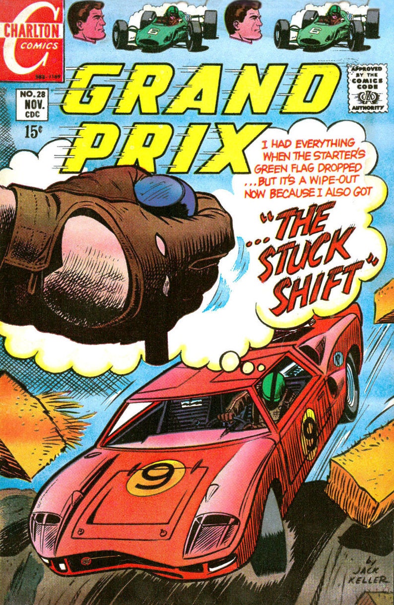 Grand Prix Comics 1967-1970, bundel met 15 nummers, Racing Comic Books ...