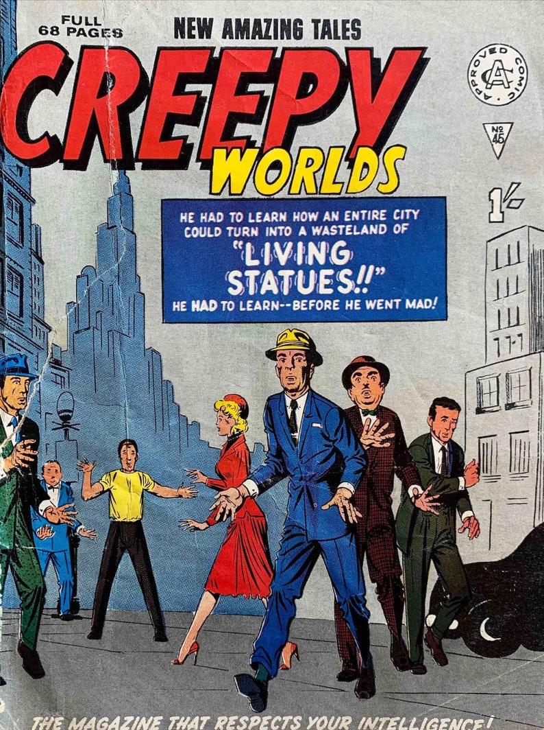 Creepy Worlds Comics 248 Issues Classic Comic Books - Etsy