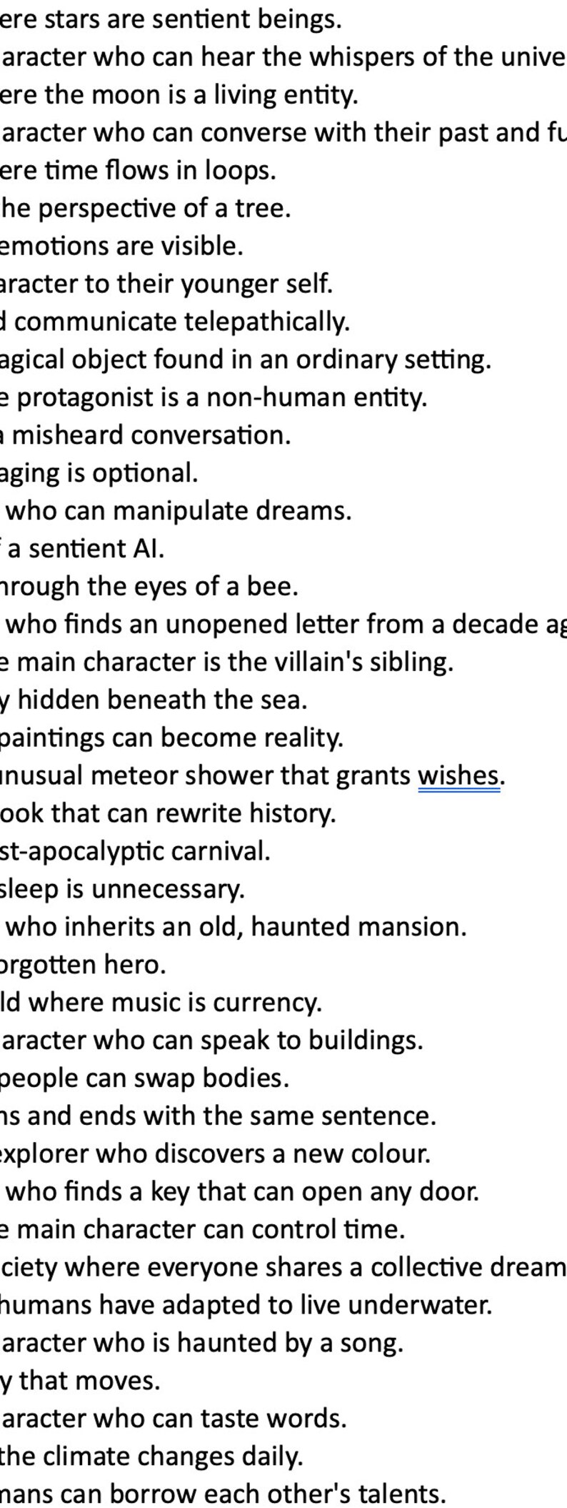 Chatgpt 10000 Creative Writing Prompts Science Fiction Etsy