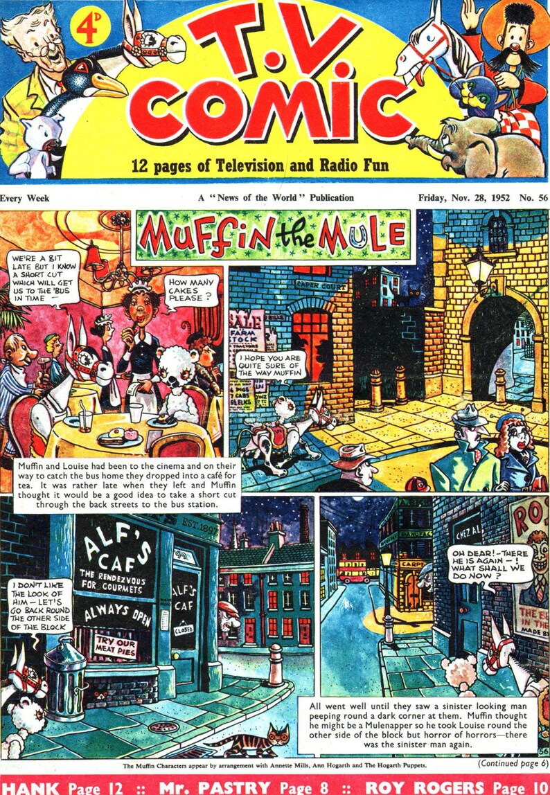 704 Issues TV Comic Was a British Comic Book Massive Collection Classic Comic Books, Classic ...